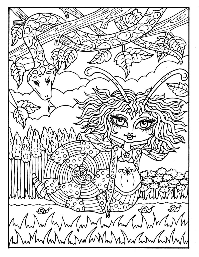 Misfits Digital Coloring Book PDF Printable Coloring Pages - Etsy