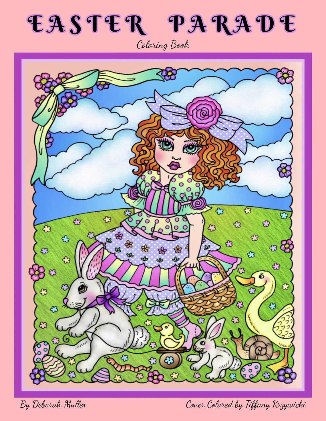 Easter Parade Instant Download COLORING BOOK. Spring Has - Etsy