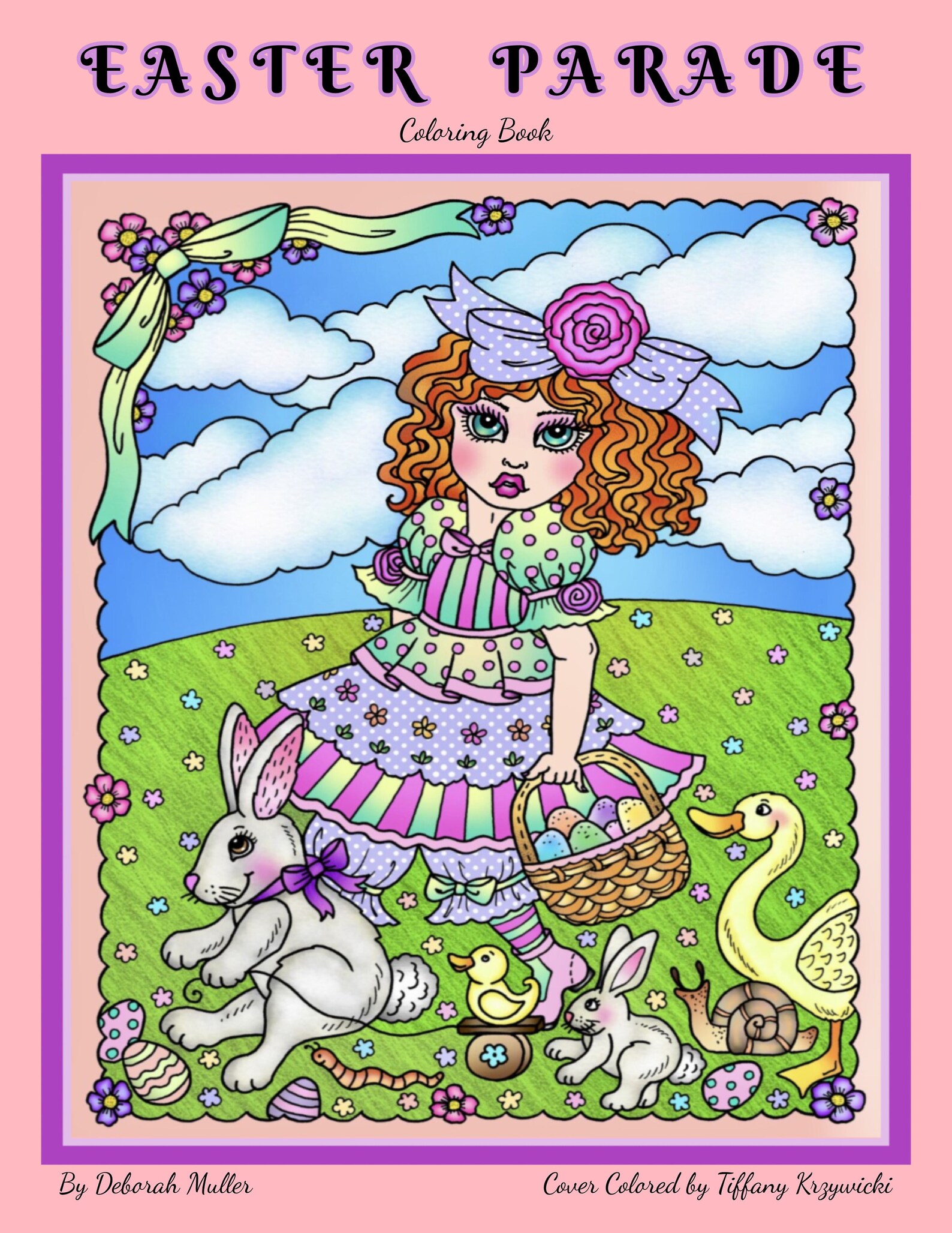 Easter Parade Instant Download COLORING BOOK. Spring Has - Etsy