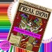 Freak Show Digital Coloring Book, Printable, Digi File, Jpg, Circus ...