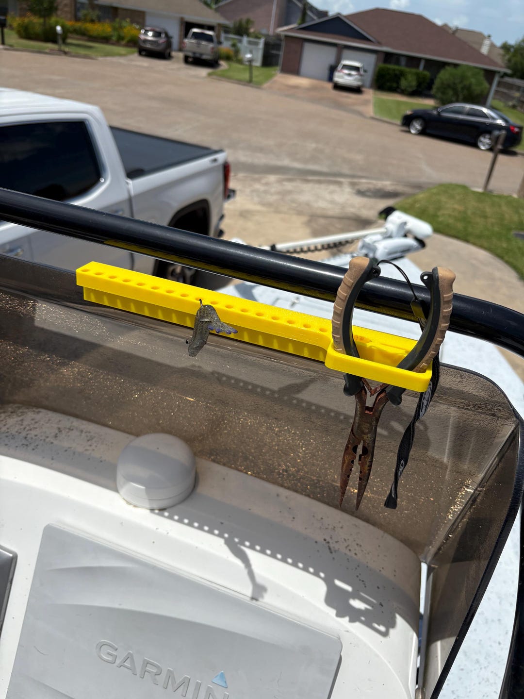 Tackle Topper - Snap-on Fishing Tool and Lure Holder for Boat ...