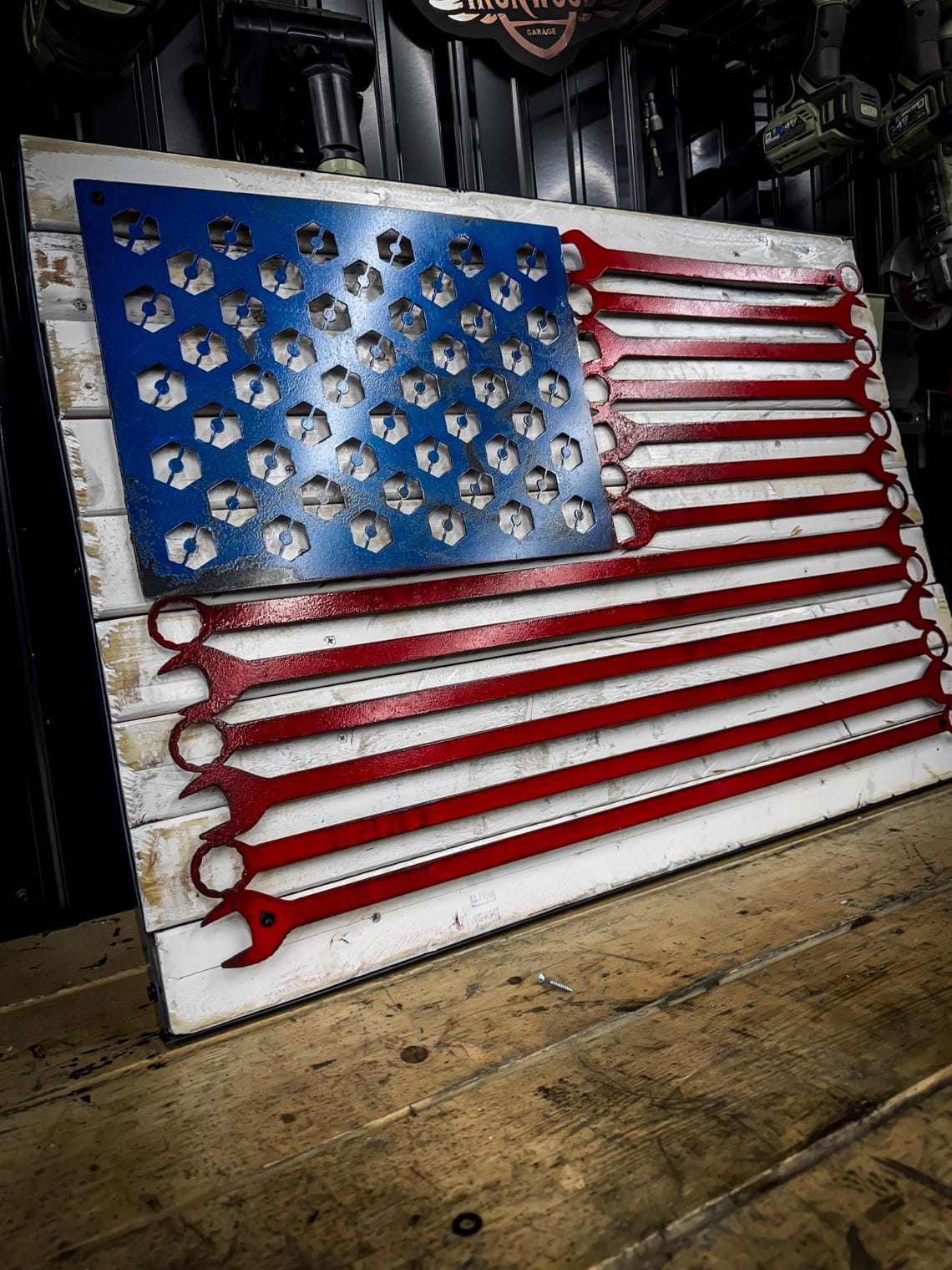 American Garage Flag - Etsy