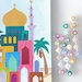 Paint-by-numbers Canvas Kit With Mosque | Wall Art Masjid Islamic ...