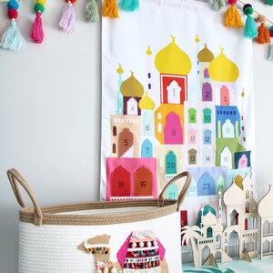 2 in 1 Eid / Ramadan DIY Multicolour Felt Banner (no Tassels) | Islamic ...