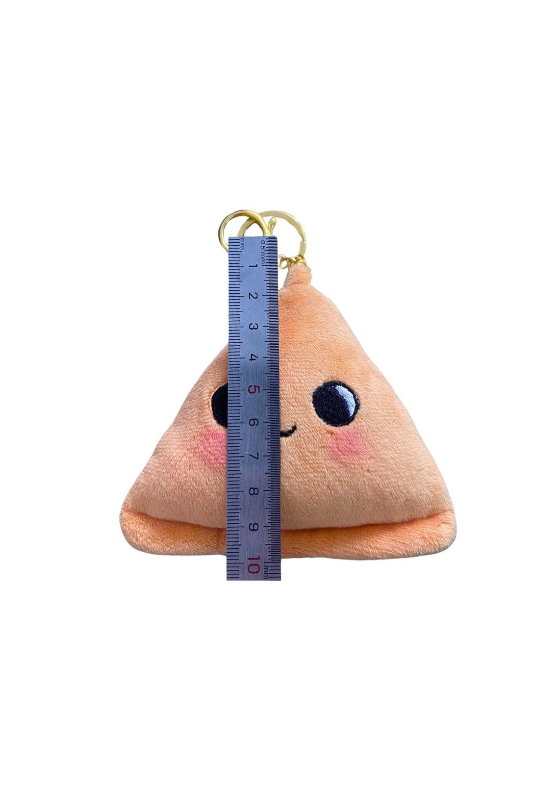Cute Plushy Samosa Keychain Coin Purse Pakistan Eid Mubarak Ramadan ...