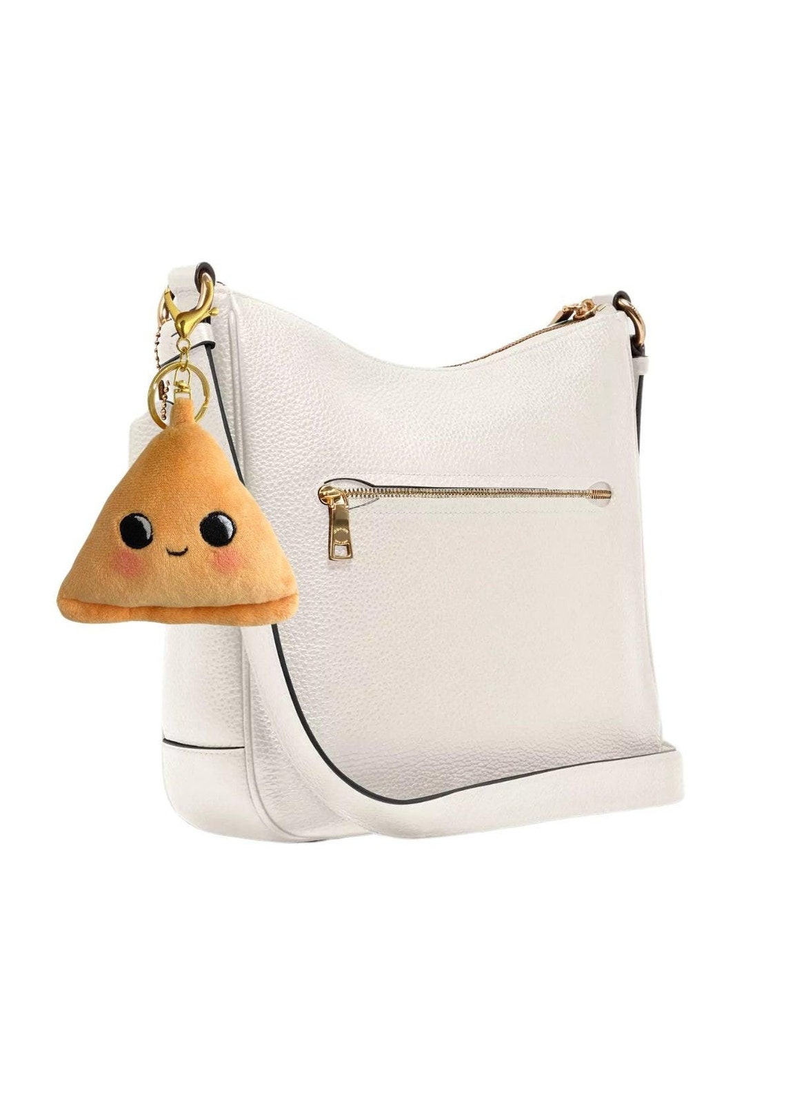 Cute Plushy Samosa Keychain Coin Purse Pakistan Eid Mubarak Ramadan ...