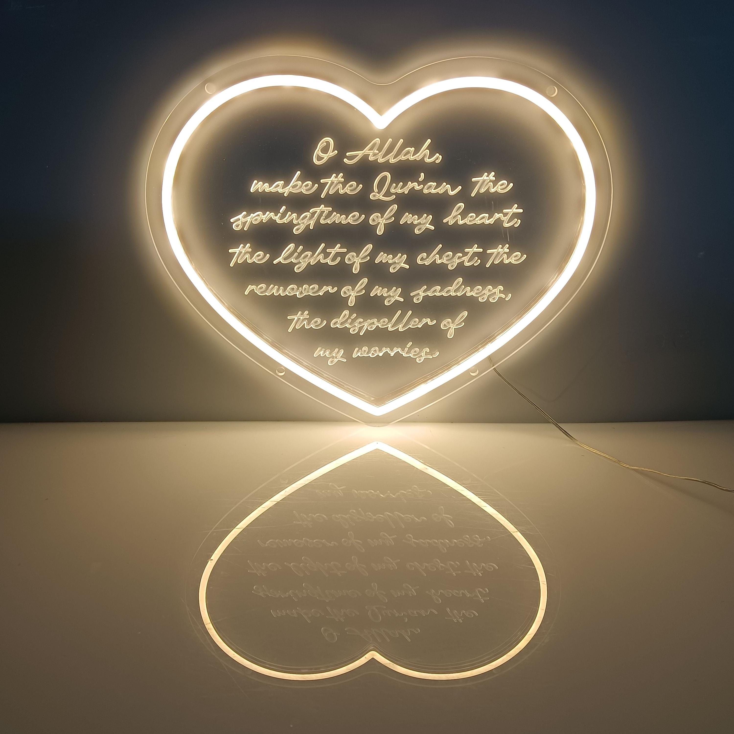 Ramadan Mubarak Festive Warm Neon Light Eid Mubarak Neon Light Events ...