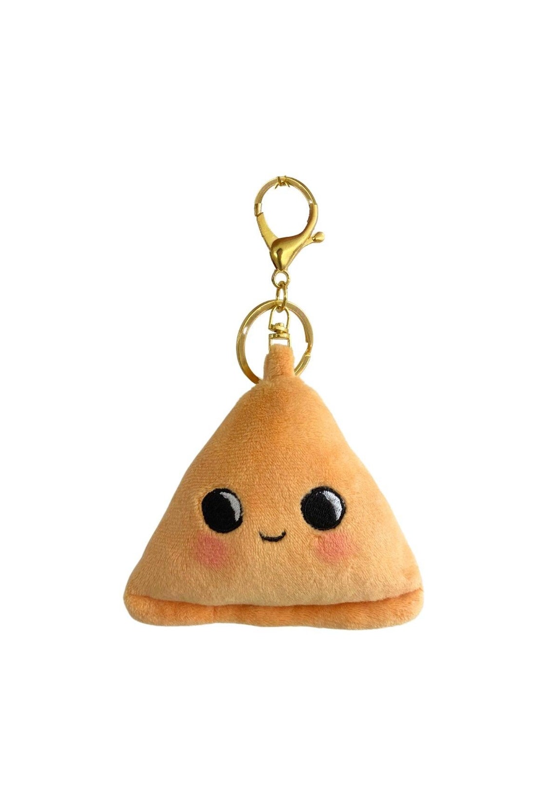 Cute Plushy Samosa Keychain Coin Purse Pakistan Eid Mubarak Ramadan ...