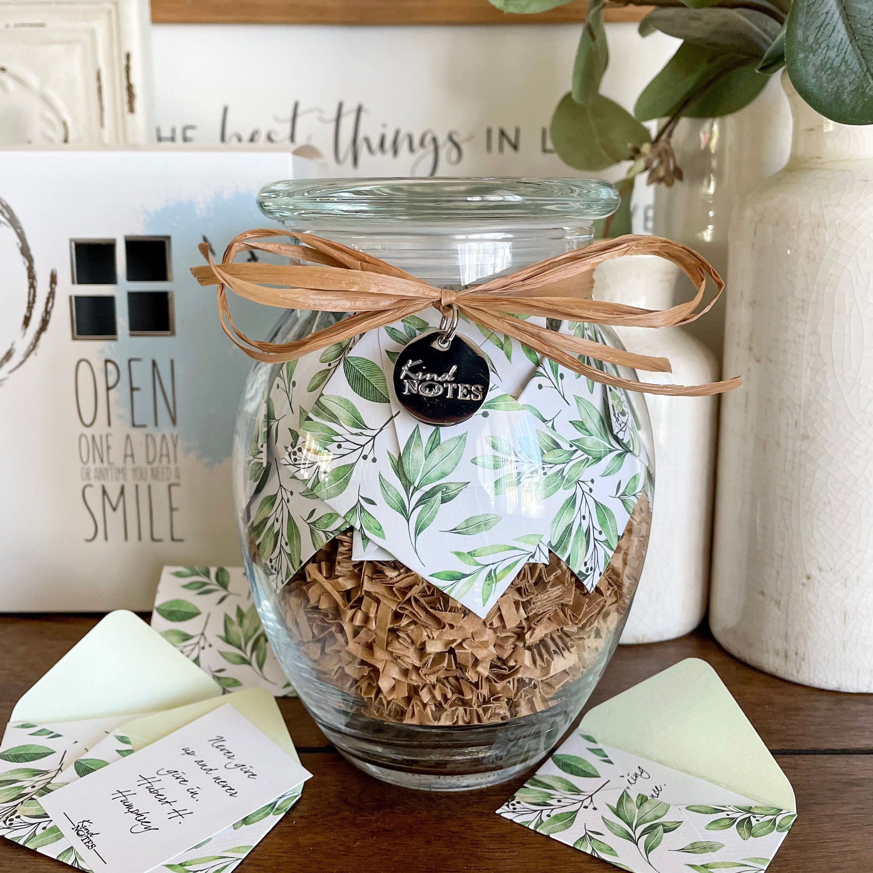 Vintage Farmhouse Jar of Notes – Unique and Thoughtful Gift - Etsy