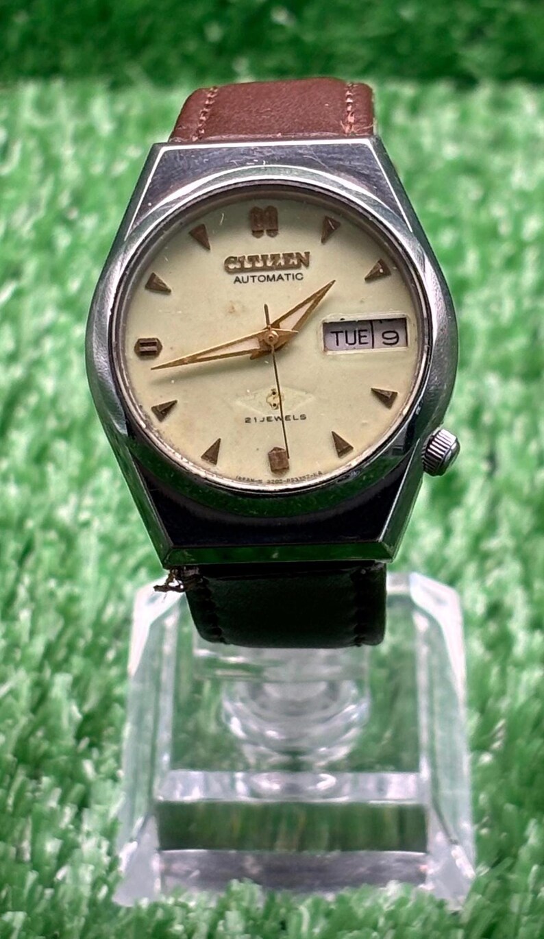 Vintage Citizen - Cream Dial - Automatic Men's Wrist Watch - Made in ...