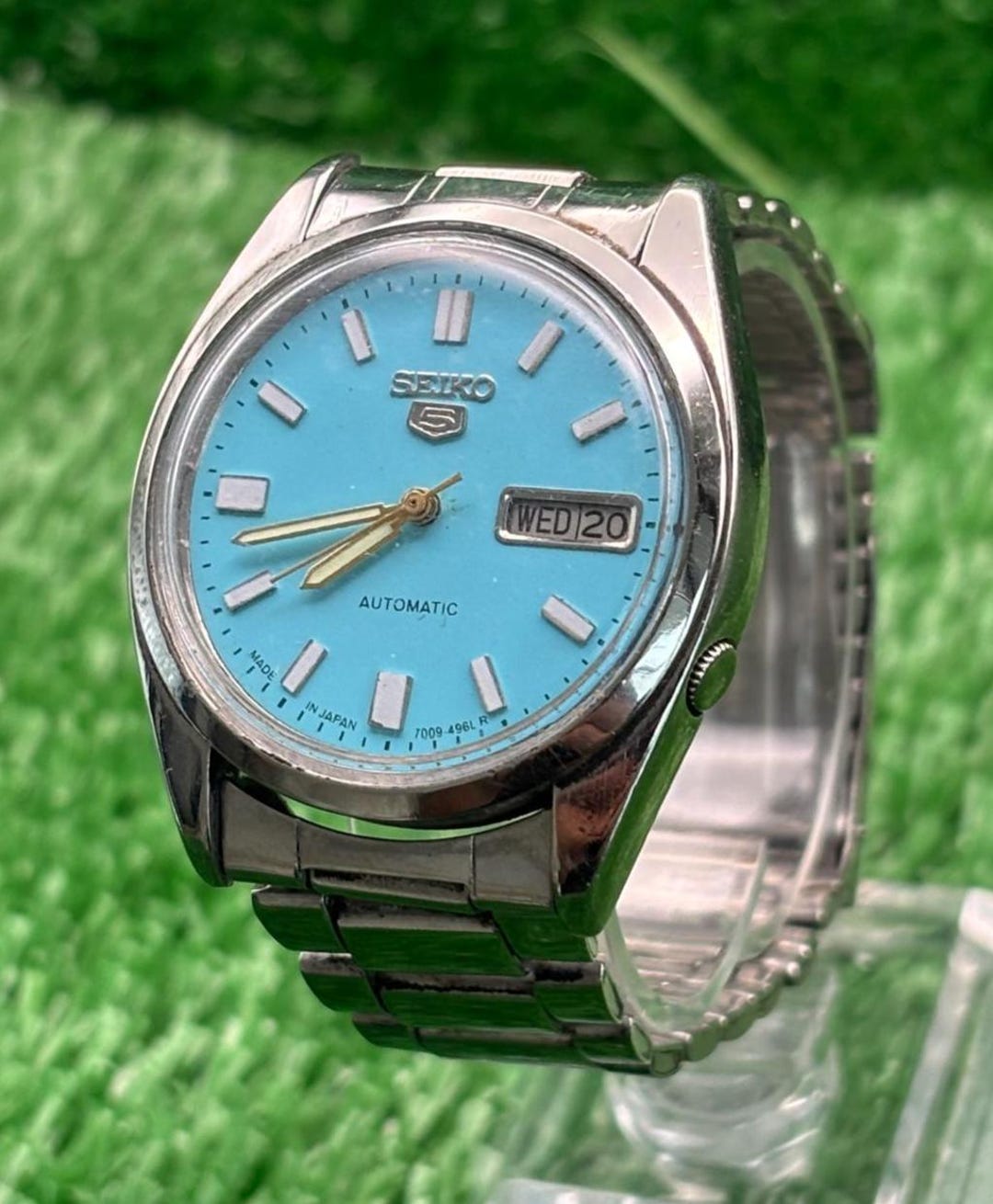Seiko 5 Automatic - Blue Dial - Mint Condition - Vintage Watch - Made ...