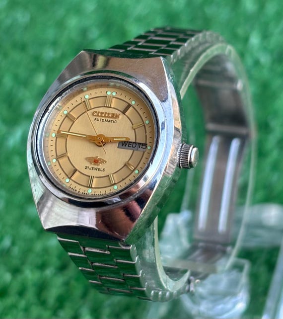 Vintage Citizen - Yellow Dial - Automatic Men's Wrist… - Gem