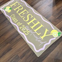 College Graduation Welcome Sign, Espresso Martini Theme A Tini Bit ...