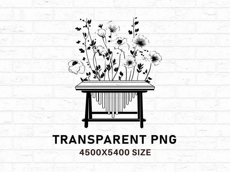 Marimba Silhouette SVG Bundle | Percussion Instrument SVG PNG for ...