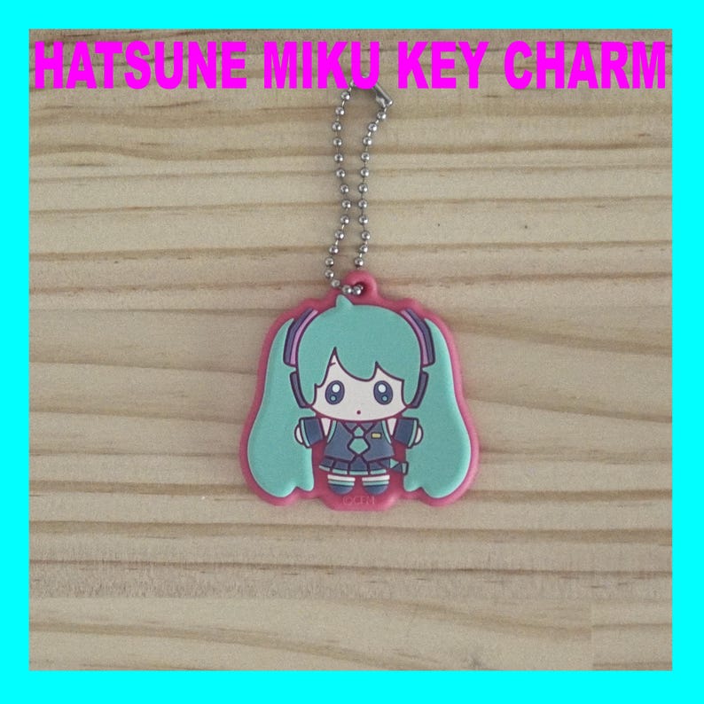 Hatsune Miku Key Charm 02 | Keychain | Keyring | Japanese Anime | Y2K ...