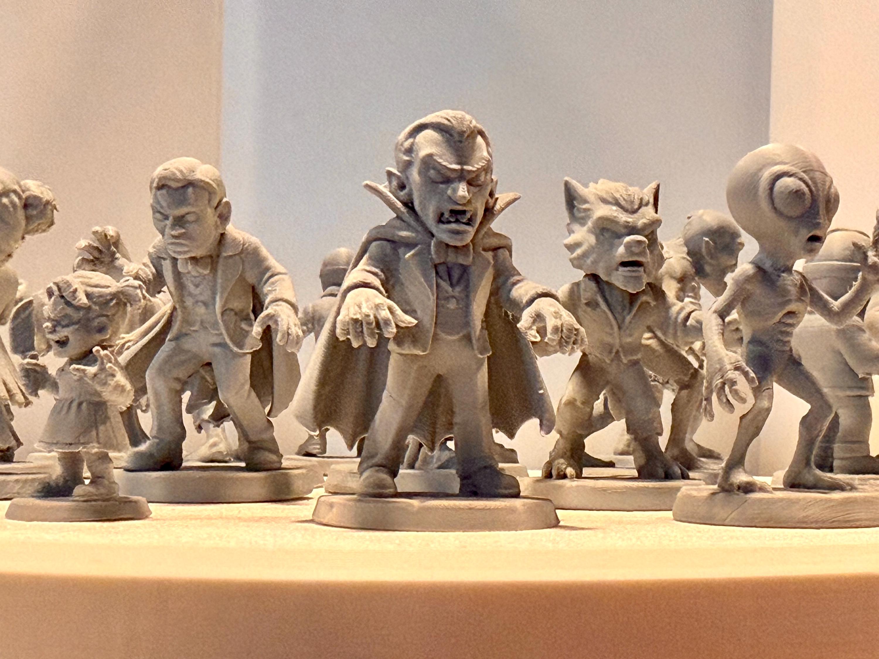 Classic Monsters Mini Collection – 17 Stylized STL Miniatures | Digital ...