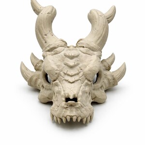 Dragon Skull Hair Pin – Gothic Fantasy Bone Clip for Cosplay, LARP ...