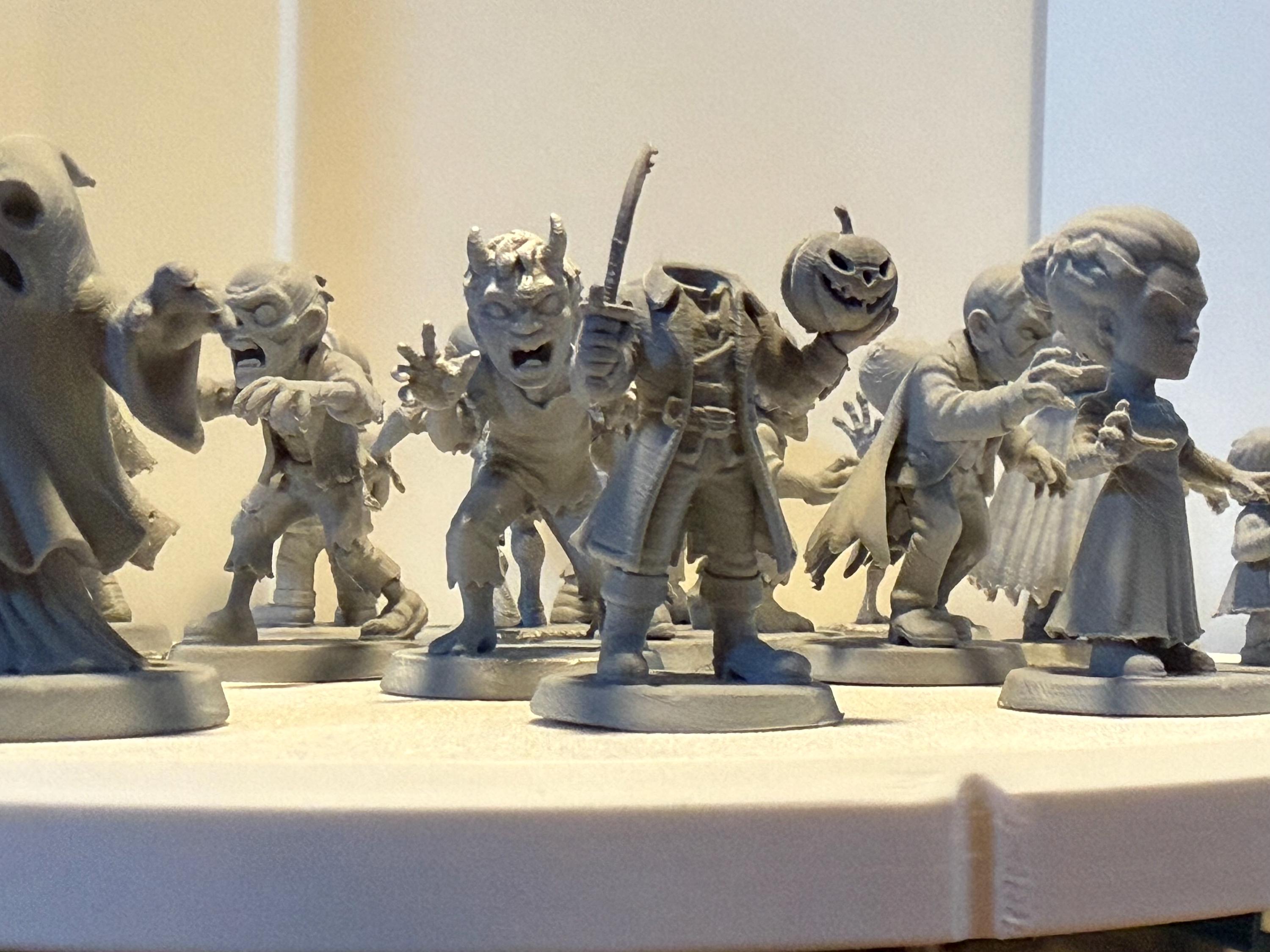 Classic Monsters Mini Collection – 17 Stylized STL Miniatures | Digital ...