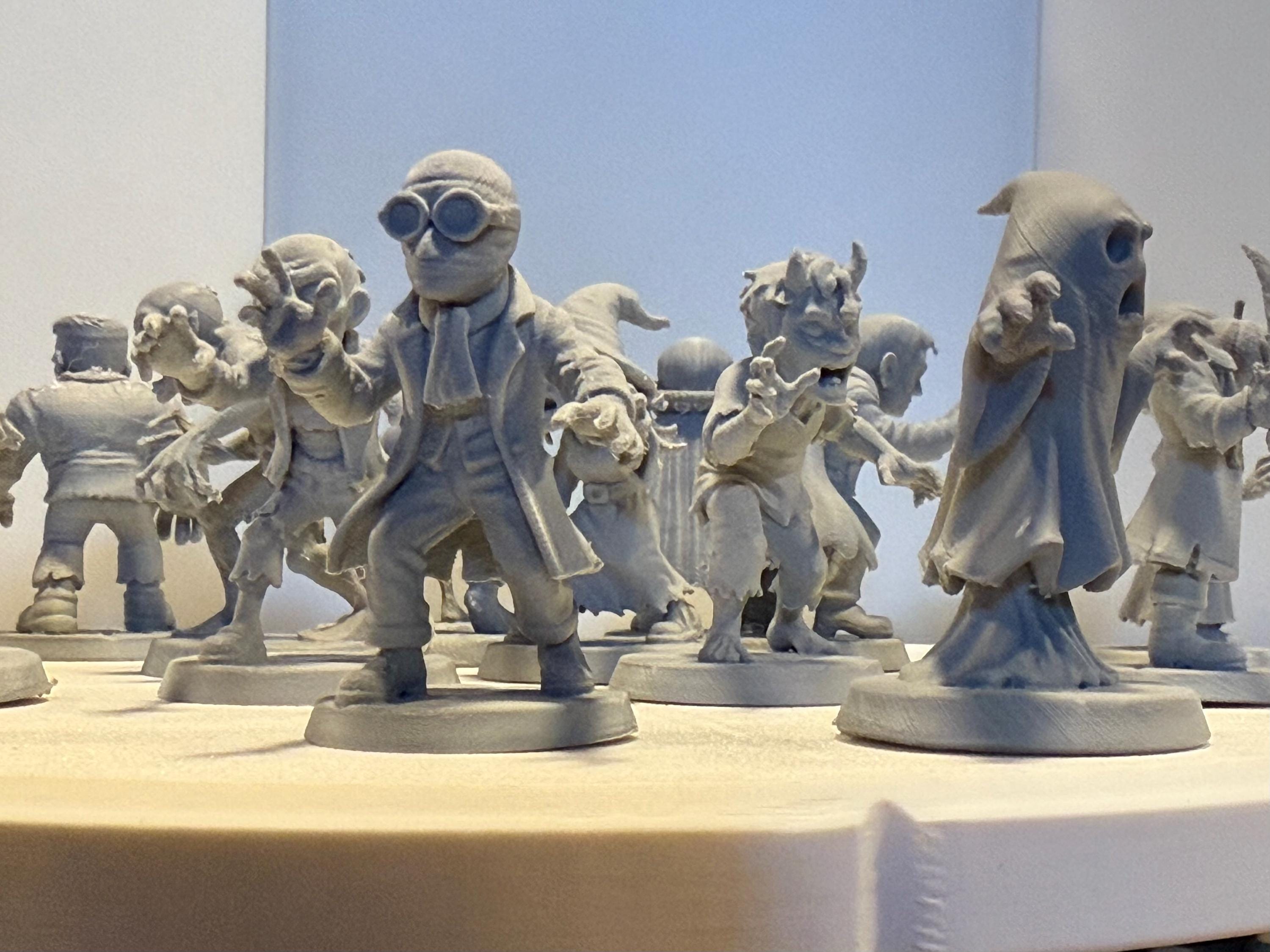 Classic Monsters Mini Collection – 17 Stylized STL Miniatures | Digital ...