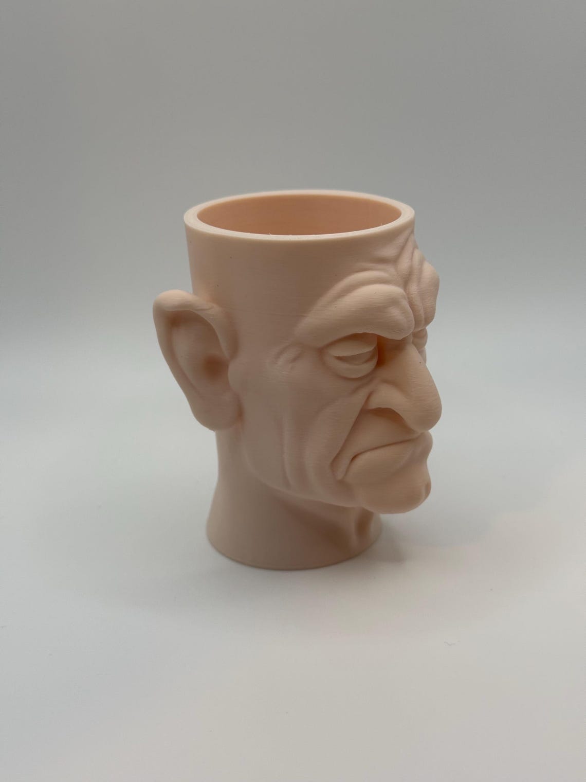 Grumpy Old Man Head Planter Pot the Grumpot Funny Face Succulent ...