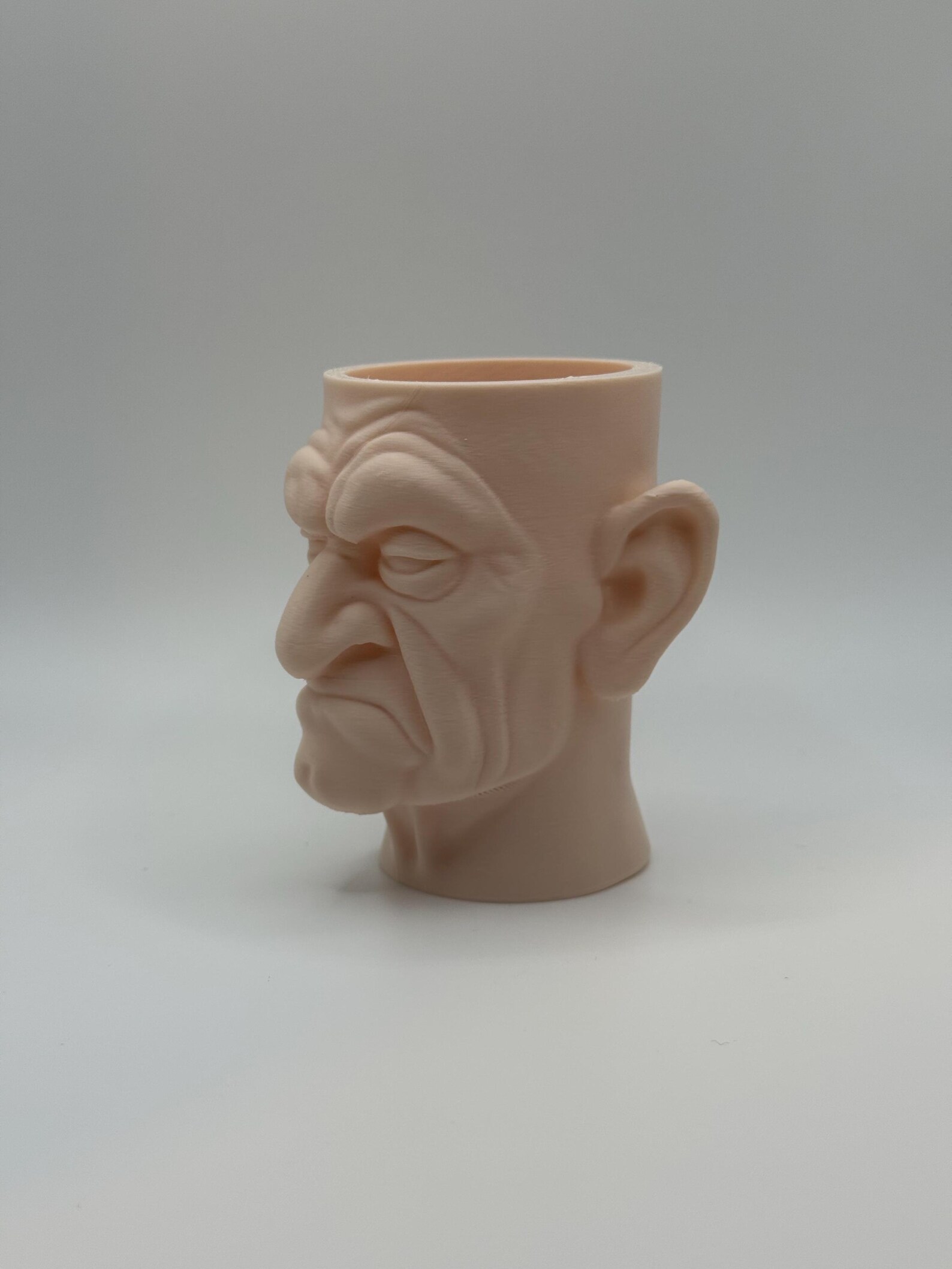 Grumpy Old Man Head Planter Pot the Grumpot Funny Face Succulent ...
