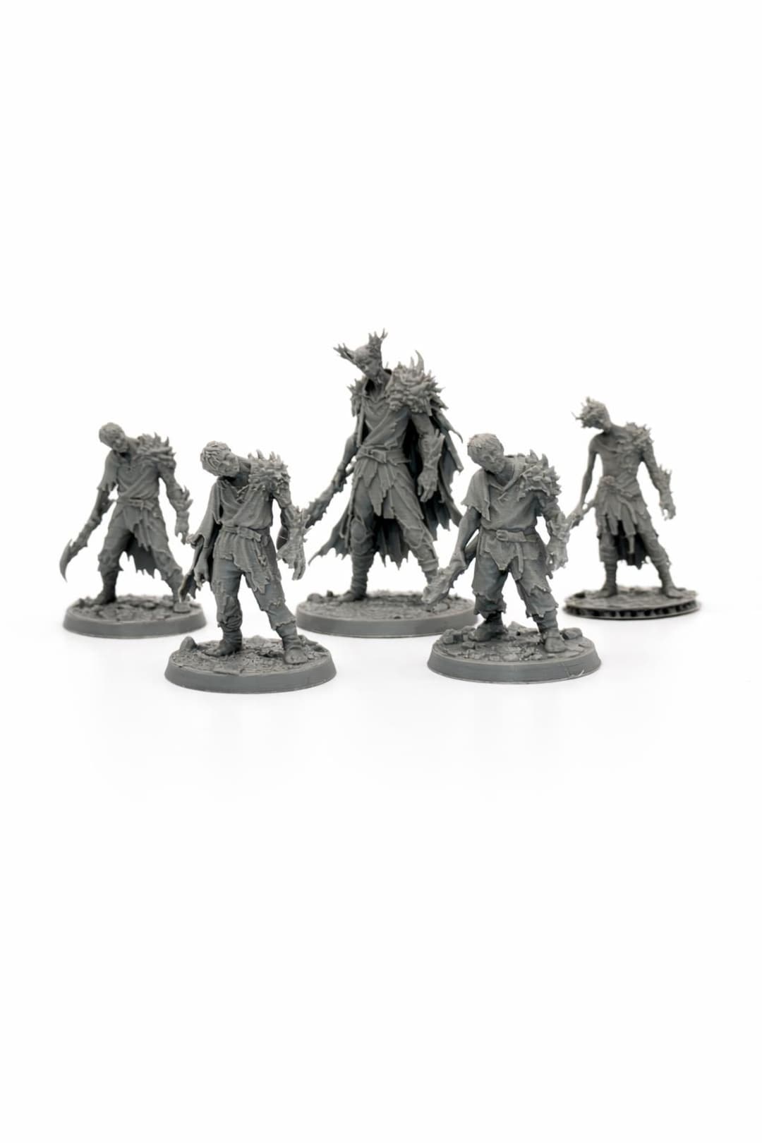 Undead Cultists Miniatures STL Set – Dark Fantasy Tabletop Figures for ...