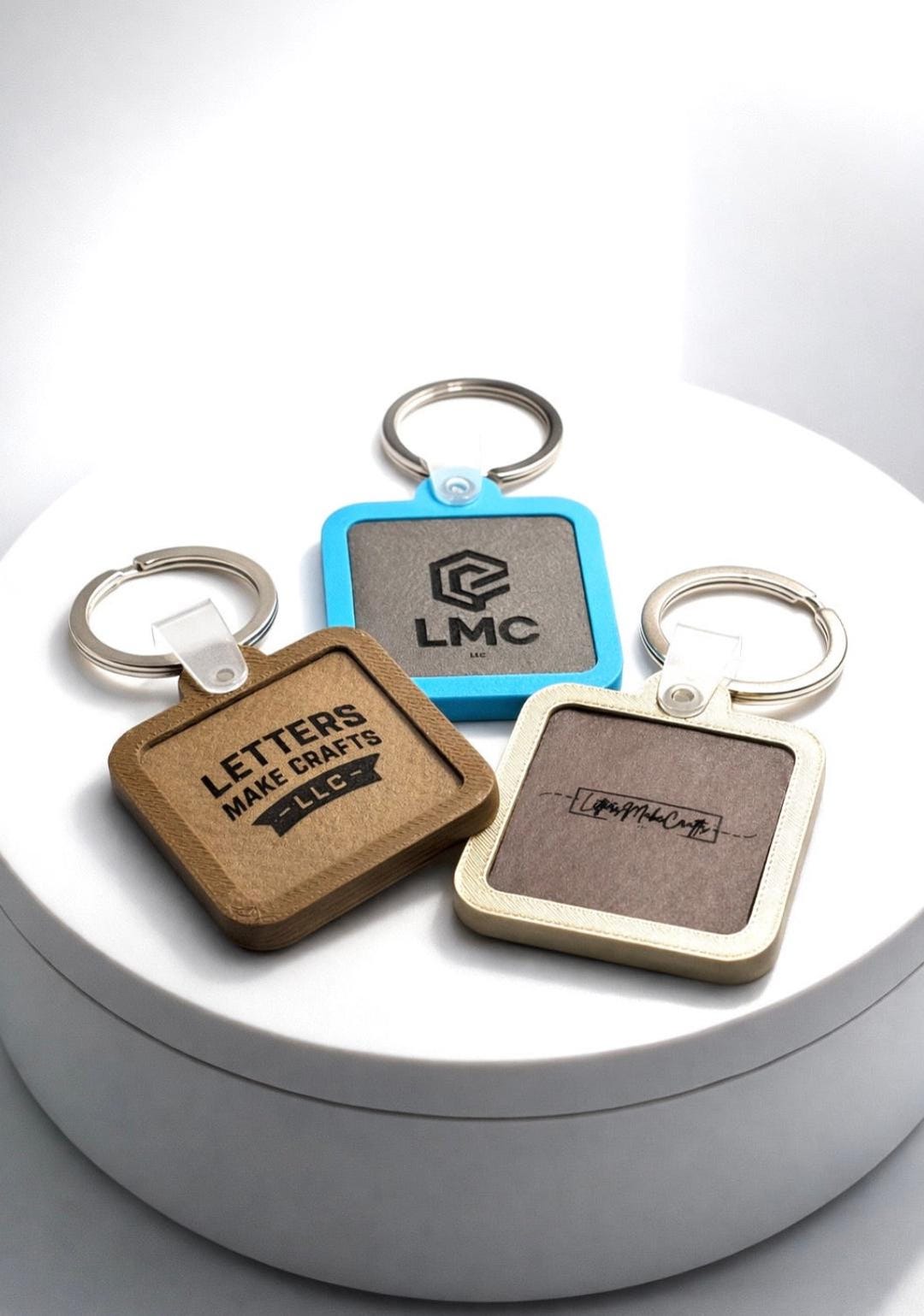 Personalized Logo NFC Keychain – Digital Business Card , Social Media ...