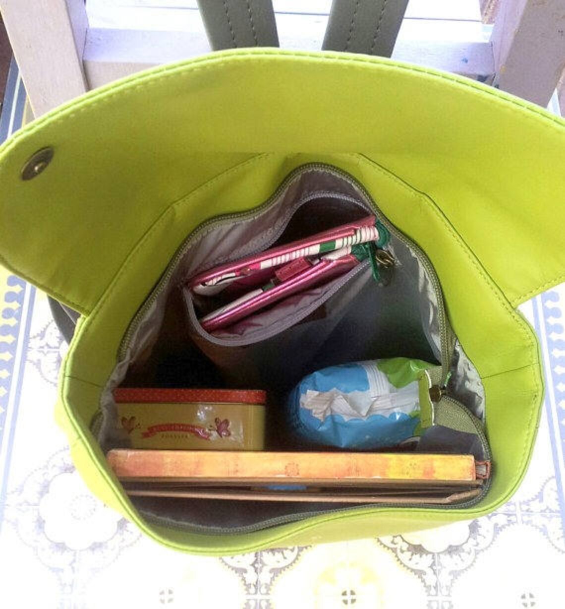 Pale Blue Vegan Leather Backpack Purse for Laptop Travel | Etsy