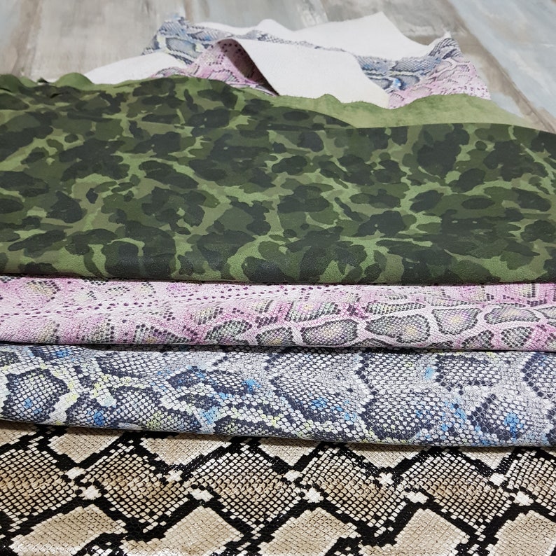 Mix Scrap Leather Pieces Soft Leather Skin Mixed Leather - Etsy