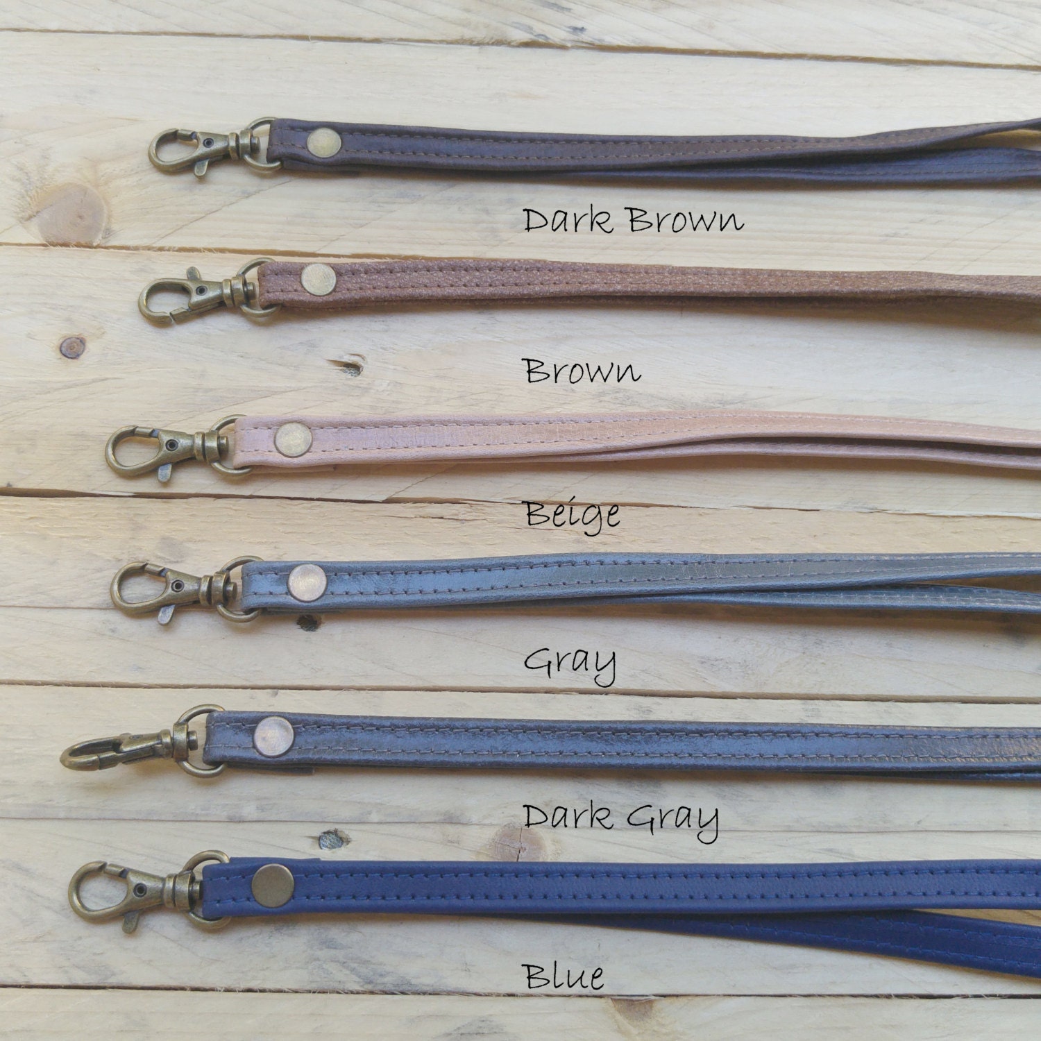Leather Key Chain, Leather Key Strap, Leather Neck Strap, Neck Lanyard ...