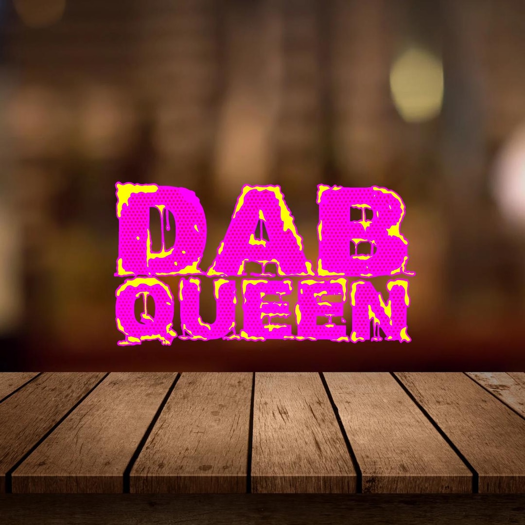Dab Queen SVG: High-resolution Design (instant Download) - Etsy