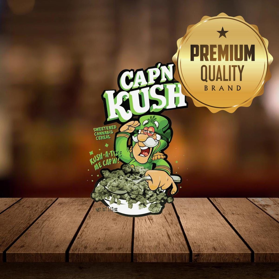 Captain Kush Weed SVG - Instant Download - Etsy