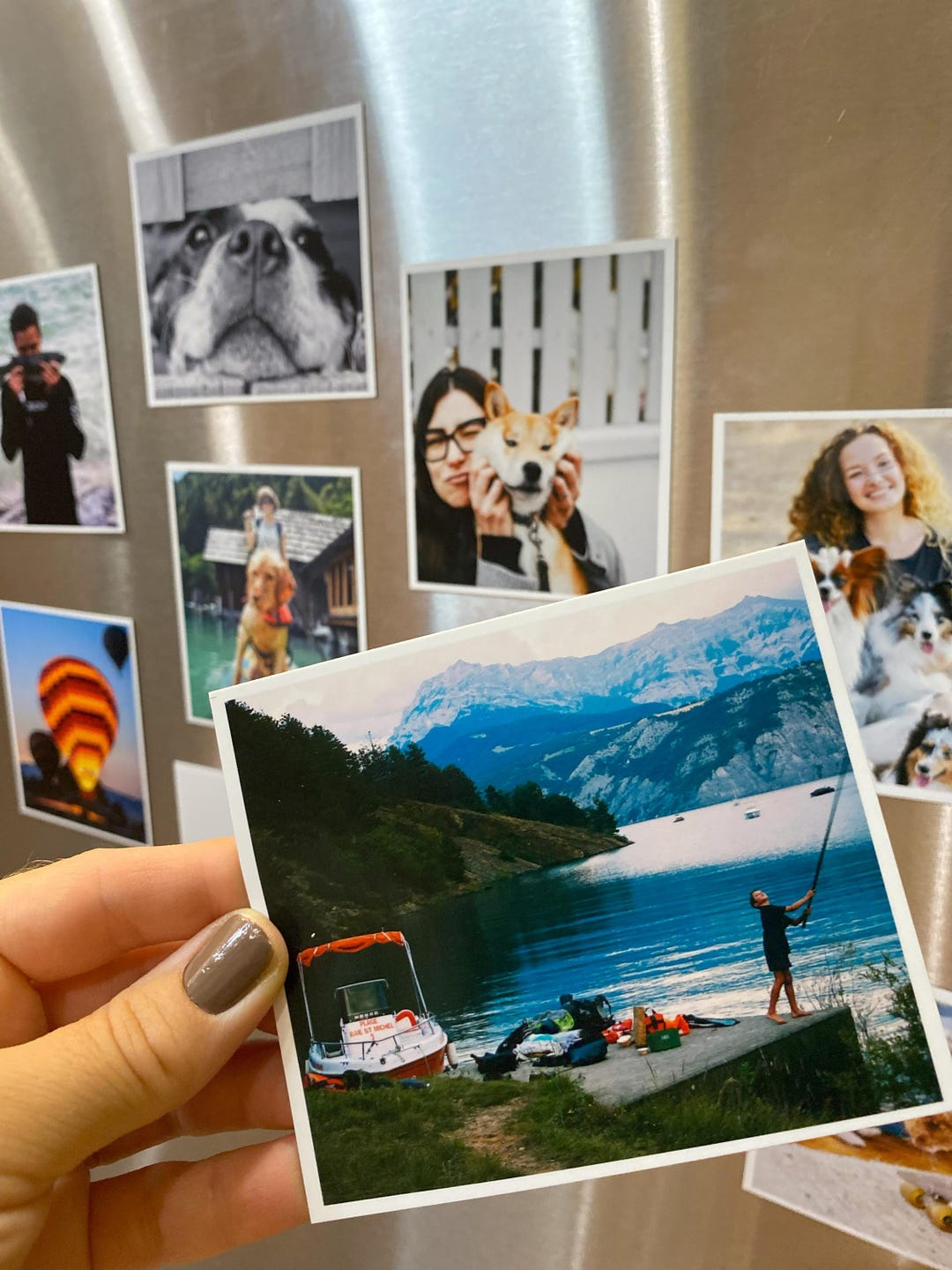 Personalized Photo Magnets Gift Picture Keepsake Memory Customization ...