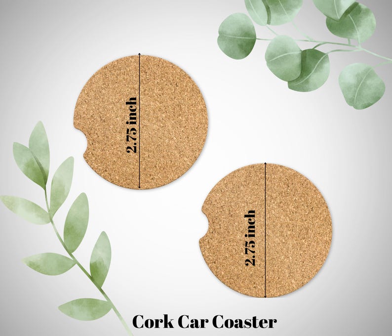 Starry Night Car Coaster – Van Gogh Art Car Accessory – Famous Painting ...