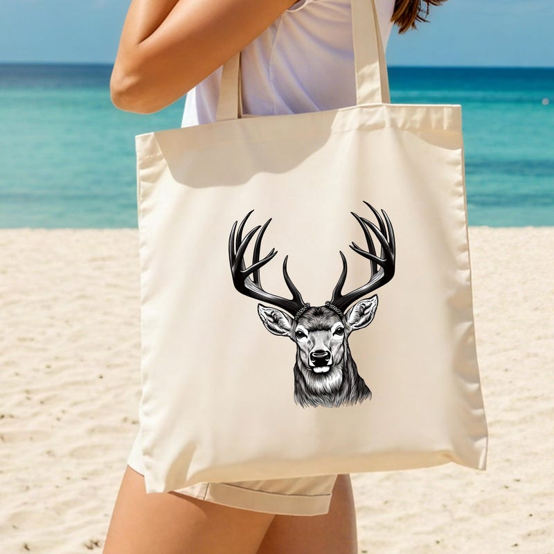 Deer Print Purse - Etsy