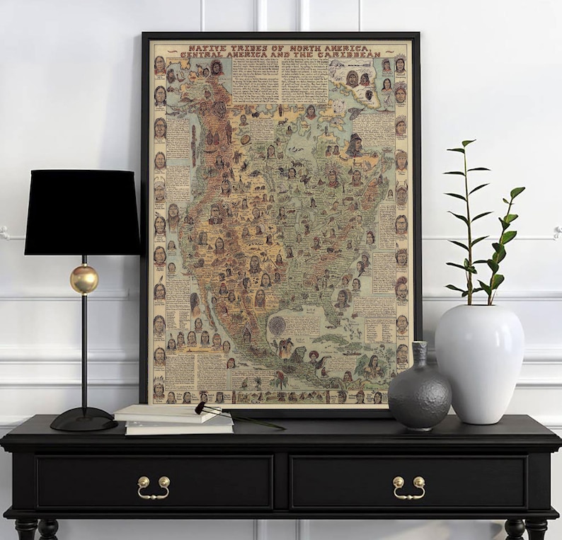 Native Tribes of North America Central American and the Caribbean ...