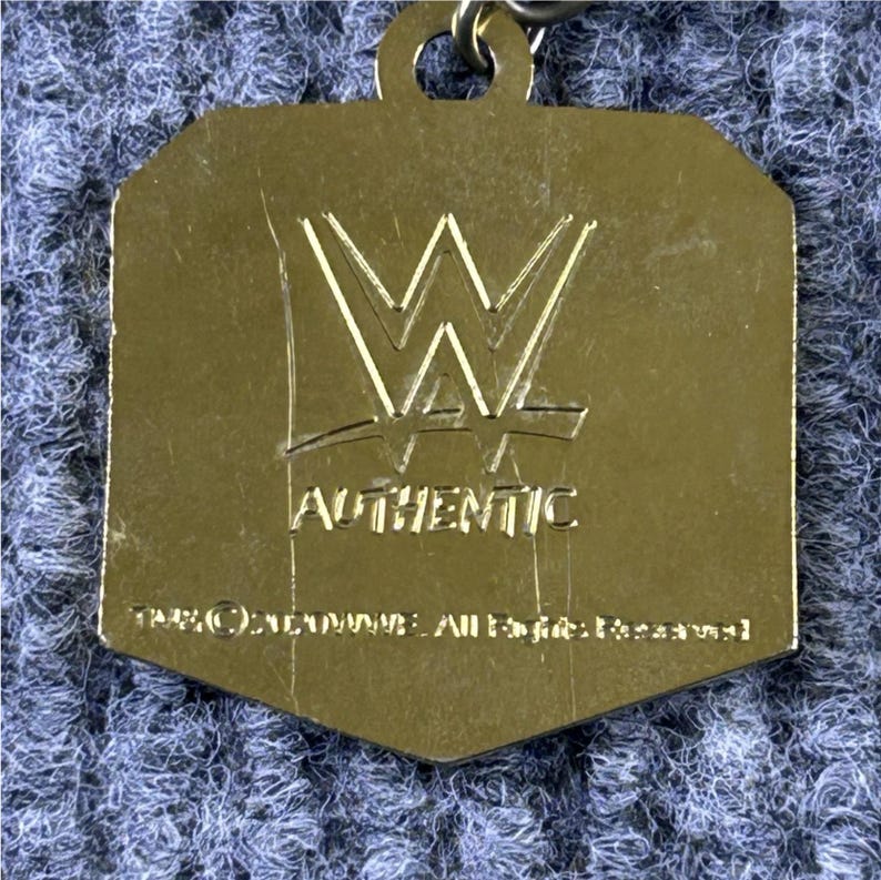 WWE Wrestling World Universal Champion 2020 Goldtone Necklace ...