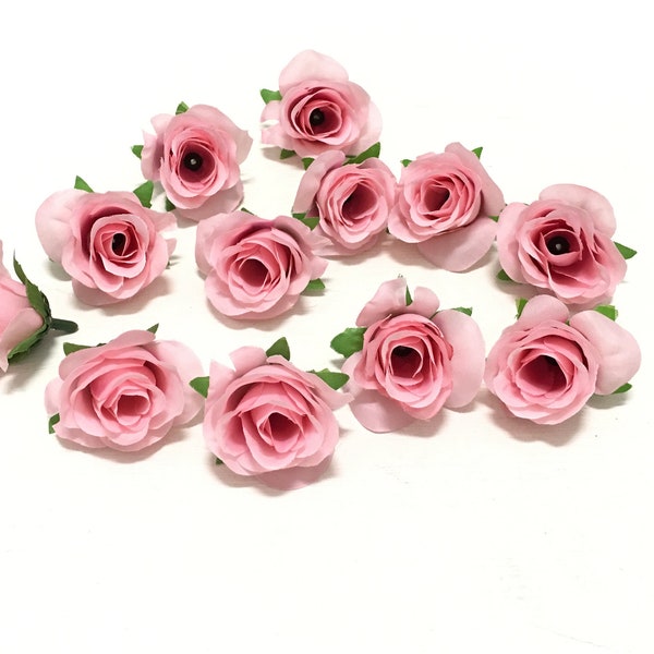 Pink Silk Roses - Etsy