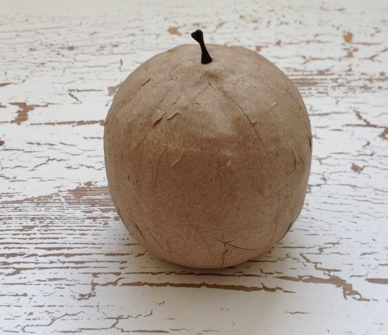 Paper Mache Ornament - Unfinished Paper Mache ORANGE - Christmas ...