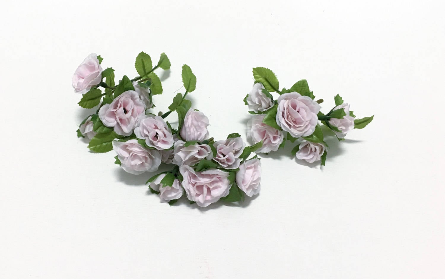 18 Small Pastel Pink Roses MINIATURE Roses Artificial | Etsy