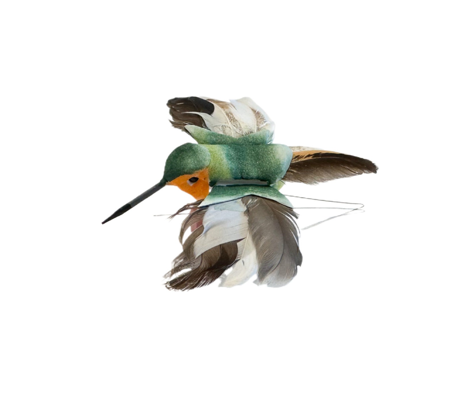 Artificial GREEN Hummingbird on Wire - Christmas Tree, Christmas ...