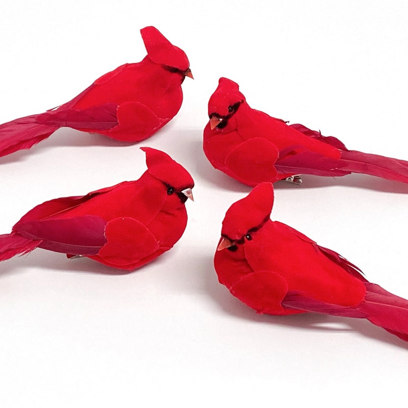 Red Birds in Tree - Etsy