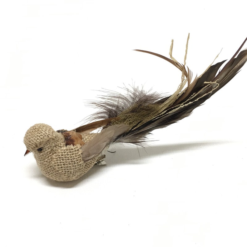 Burlap Bird - Etsy