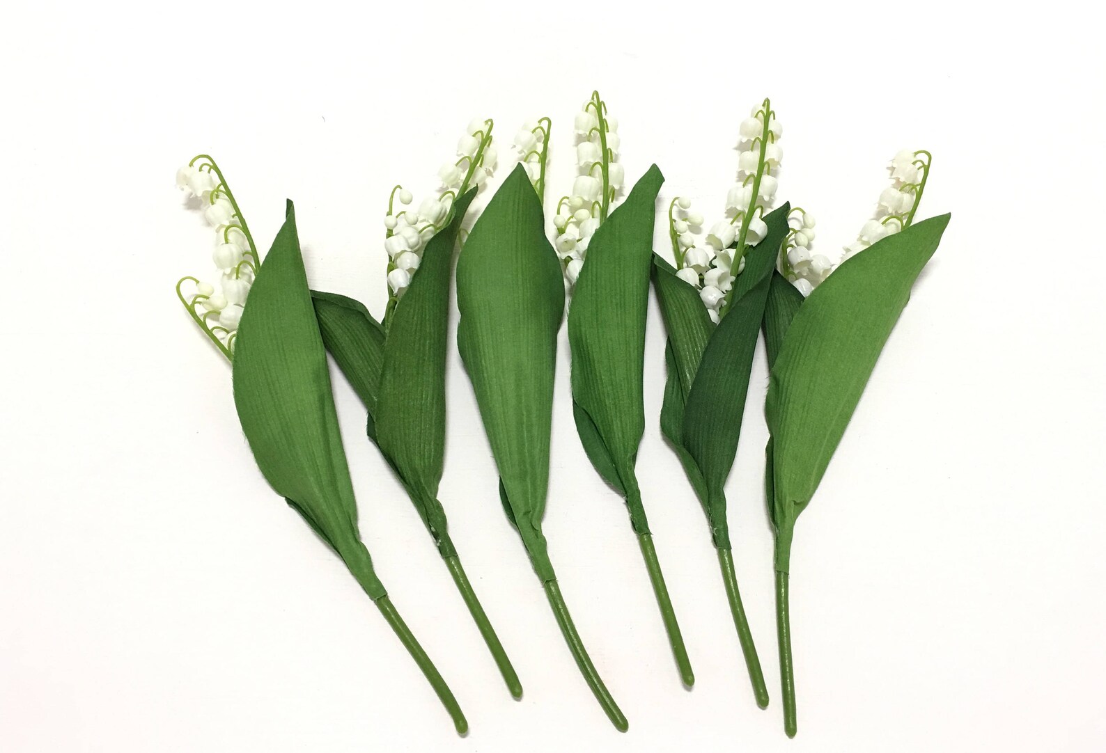 Artificial Lily of the Valley Flower Stems Bouquet | Etsy