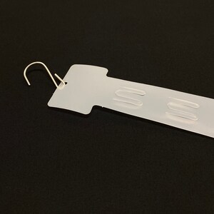 Merchandise Display Strips With Metal Hooks -shop Fixtures, Plastic ...