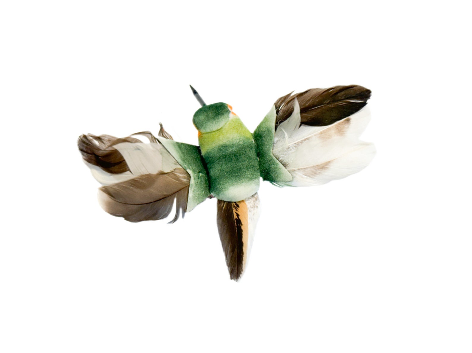 Artificial GREEN Hummingbird on Wire - Christmas Tree, Christmas ...