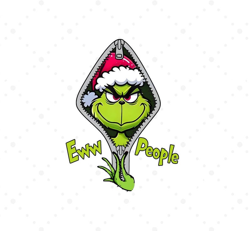 Ew People Grinchmas PNG Digital Download - Etsy