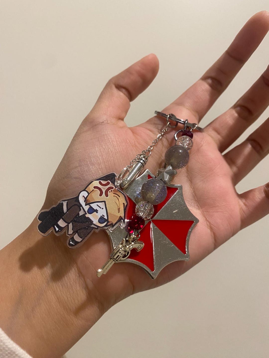 Personalized Gift - LEON KENNEDY KEYCHAIN - Etsy