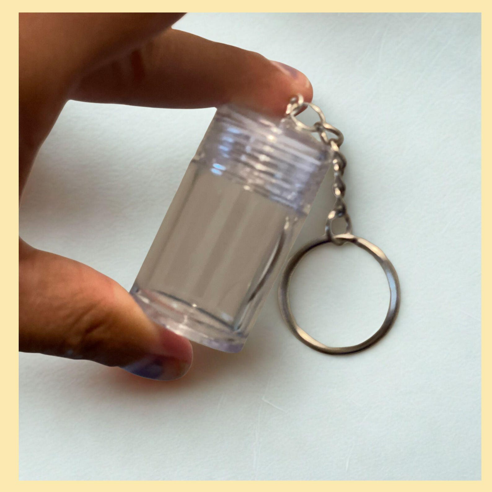Mini Spice Keychain Bottles Refillable Travel Containers Portable ...