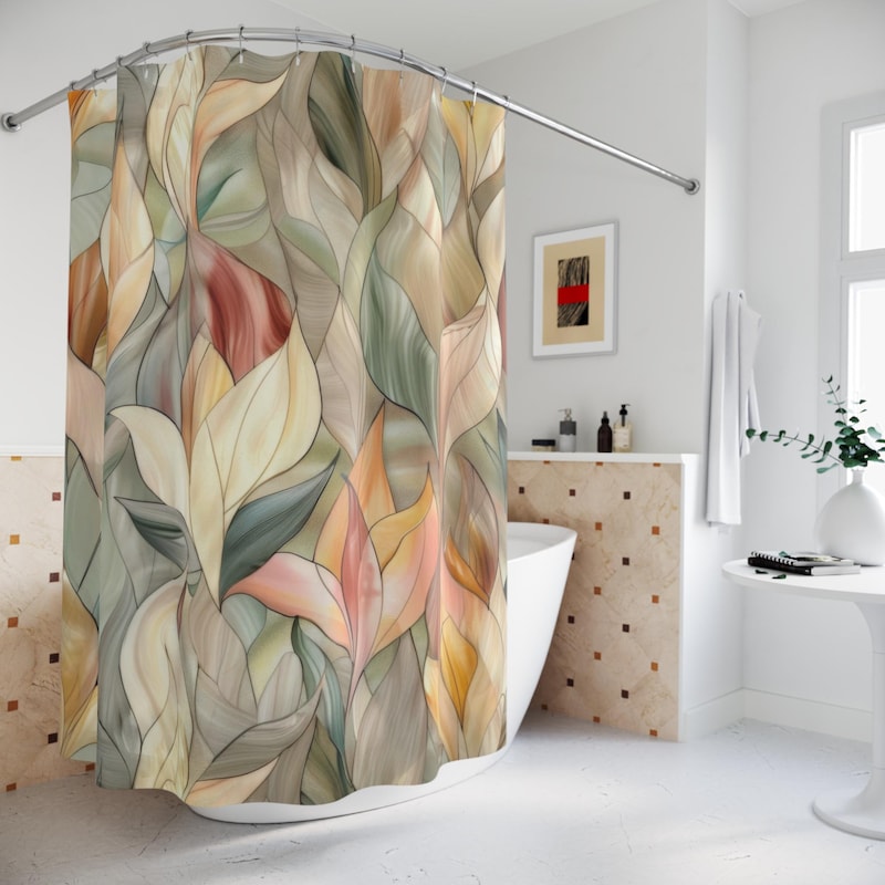 Curtains Leaf Design - Etsy